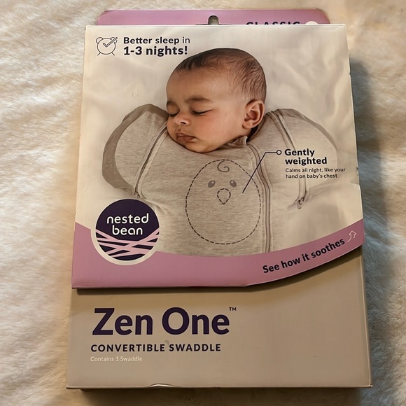 zen one | Pajamas | New Zen One Nested Bean Convertible Swaddle In ...